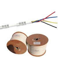 China 6 Cores 0.22mm2 ExactCables Flexible Alarm Cable with Drain Wire and Overall Aluminium Polyester Shield for sale