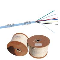 China 6 Cores 0.22mm2 ExactCables Flexible Alarm Cable with Drain Wire and Overall Aluminium Polyester Shield for sale