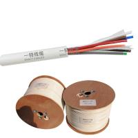 China 6 Cores 0.22mm2 ExactCables Flexible Alarm Cable with Drain Wire and Overall Aluminium Polyester Shield for sale