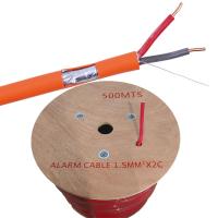 China 300/500V LPCB Standard TC Tinned Copper Fire Resistant Cable 2 Cores Shielded Al Foil for sale