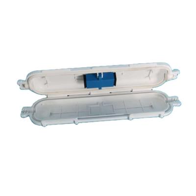 China FTTH 1 Core 2 Core Outdoor Optic Splicing Protection Box Lead-in Cable Joint Kit for sale