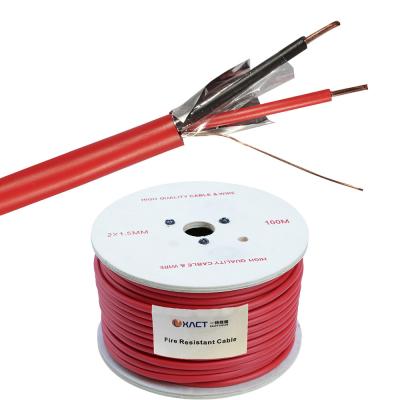 China 2 Cores ExactCables Tinned Copper Solid LPCB Fire Resistant Cable 2x0.75mm2 1.5mm2 for sale