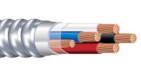 China 600V UL1569 Type MC Metal Clad Cable with Aluminum Interlocking Armor for Industrial Use for sale
