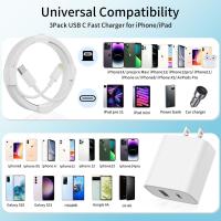 China 20W Dual Port QC PD 3.0 USB C Wall Charger Fast Charging for iPhone 14 13 12 Pro Max for sale