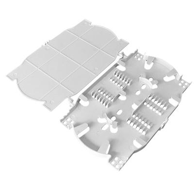 China ABS Plastic Box Type Fiber Optic Splice Tray for Installation Protection Class IP54 for sale