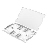 China ABS Plastic Box Type Fiber Optic Splice Tray for Installation Protection Class IP54 for sale