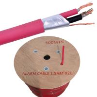 China CWZ Standard 2 Cores Al/Foil Shield Fire Alarm Cable Enhanced Fire and Water Resistance 0.50mm2 to 2.50mm2 for sale