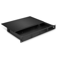 China SPCC 24 Ports 19inch 1.2mm Cold Rolled Steel Fiber Patch Panel Antistatic Coated for sale