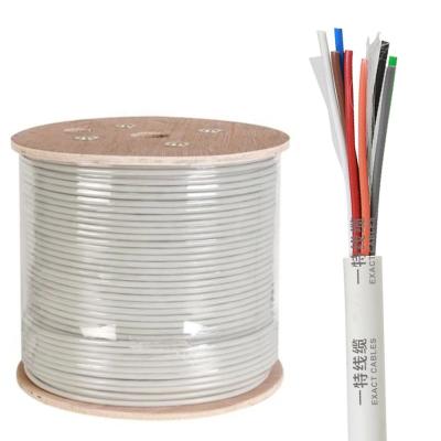 China PVC Jacket 8x0.22mm2 Shielded Stranded CPR Eca Alarm Cable for Control and Communication for sale
