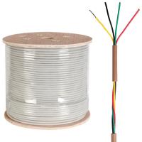 China PVC Jacket 8x0.22mm2 Shielded Stranded CPR Eca Alarm Cable for Control and Communication for sale