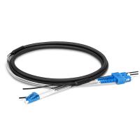 China 62.5/125um 8/125um LSZH Armored SC/UPC to SC/UPC Indoor Outdoor Fiber Patch Cord 2.2mm for sale