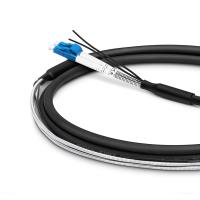 China 62.5/125um 8/125um LSZH Armored SC/UPC to SC/UPC Indoor Outdoor Fiber Patch Cord 2.2mm for sale