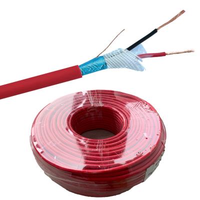 China 2x1.0mm2 2x1.5mm2 BC Bare Copper Fire Alarm Cable PVC LSOH Insulation for sale
