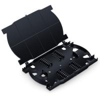 China Fiber Optic Cabinet Termination Box 24 Core Outdoor ABS Splice Tray for FTTH for sale