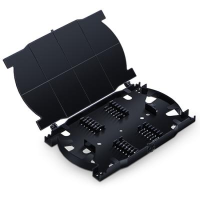 China Fiber Optic Cabinet Termination Box 24 Core Outdoor ABS Splice Tray for FTTH for sale