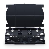 China Fiber Optic Cabinet Termination Box 24 Core Outdoor ABS Splice Tray for FTTH for sale