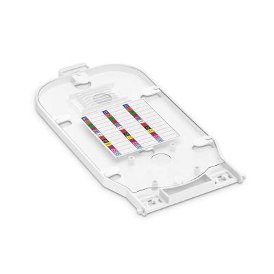 China 36 Core ODF Outdoor ABS Fiber Optic Splice Cassette -45C to 80C SC FC LC ST for sale