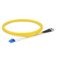 China 1.5m Simplex Waterproof LC-ST Single-Mode Pigtail Fiber for Telecommunication Networks for sale