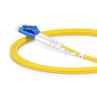 China 1.5m Simplex Waterproof LC-ST Single-Mode Pigtail Fiber for Telecommunication Networks for sale