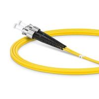 China 1.5m Simplex Waterproof LC-ST Single-Mode Pigtail Fiber for Telecommunication Networks for sale