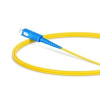 China Fiber Optic Pigtail LC SC ST FC PC UPC APC Simplex Patch Cord 0.1m-100m Return Loss 50dB for sale