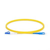 China Fiber Optic Pigtail LC SC ST FC PC UPC APC Simplex Patch Cord 0.1m-100m Return Loss 50dB for sale