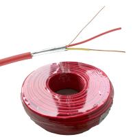 China Fire Alarm Cable Electrical Wire Smoke Detector Manufacturing Plant 2cores Cable Core for sale
