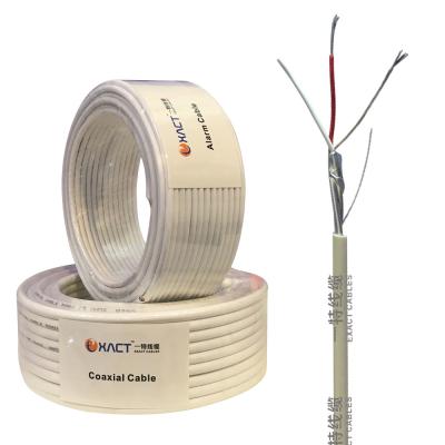 China Industrial 2x0.22mm2 CCA Conductor CPR Eca Alarm Cable PVC Insulation Jacket for sale