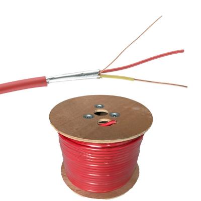 China 3x0.8mm2 Shielded Solid or Stranded Fire Alarm Cable with Al/Foil Shield and Drain Wire for sale