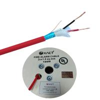 China 2x1.0mm2 Shielded Bare Copper FPLR FPL Communication Fire Alarm Cable for sale