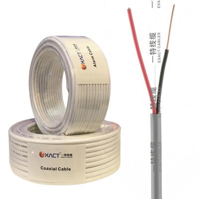China CCA BC Communication Cable Screened Unscreened Solid Alarm Cable 4xAWG24 for sale