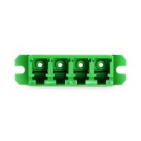China SC FC ST LC Single Mode Duplex Fiber Optic Adapter Connector 0.2dB Loss for sale