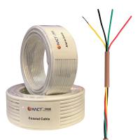 China PVC Insulated Alarm Cable 10x0.22mm2 with Drain Wire and Aluminium Polyester Shield for sale