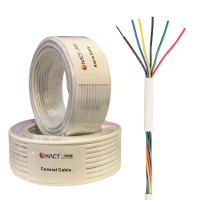 China PVC Insulated Alarm Cable 10x0.22mm2 with Drain Wire and Aluminium Polyester Shield for sale