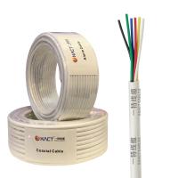 China PVC Insulated Alarm Cable 10x0.22mm2 with Drain Wire and Aluminium Polyester Shield for sale