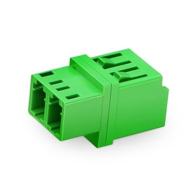 China Exact Cables LC Duplex Fiber Optic Adapter Low Insertion Loss 0.2dB for FTTx Networks for sale