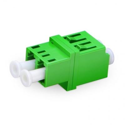 China Telecommunication Networks LC/PC LC/PC OM4 Multimode Duplex Fiber Adapter Connectors for sale