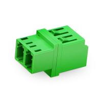 China Telecommunication Networks LC/PC LC/PC OM4 Multimode Duplex Fiber Adapter Connectors for sale