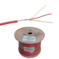 China Shielded Bare Copper Solid FPL FPLR PVC Jacket Fire Alarm Cable 2x0.8mm2 for Industrial for sale