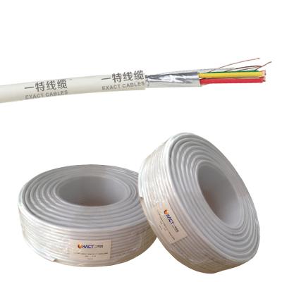 China PVC Jacketed 6xAWG24 CPR Eca Screened Unscreened Solid Alarm Cable for BC Communication for sale