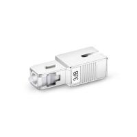 China SC APC to SC UPC Fiber Optic Attenuator 1dB 5dB 10dB 15dB 0.8kg for sale