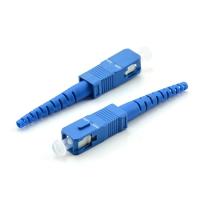 China SC to SC Optical Fiber Attenuator 0.8kg Exact Cables Customizable for sale