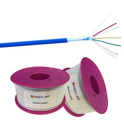 China Bare Copper Wire 16X0.22 CCA Conductor Stranded Communication Cable with PVC Jacket for sale