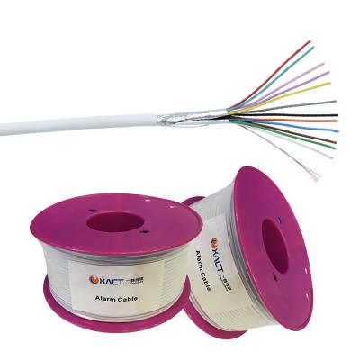 China 2-20 Cores 0.22mm2 Shielded Cable with Drain Wire Overall Shielding for sale
