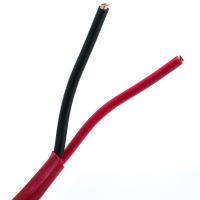 China Fire Alarm Security Cable 14 AWG 2 Conductor Solid FPLR Red 1000 ft Spool for sale