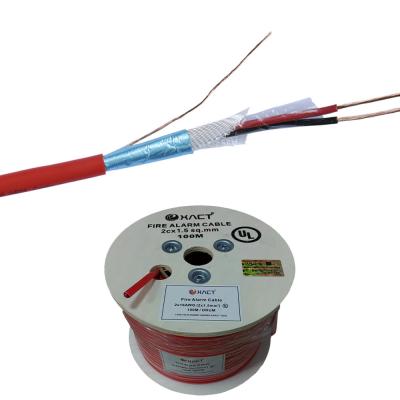 China 2 Cores ExactCables PH30 PH120 1/0.5mm Fire Alarm Cable Tinned Copper Conductor for sale
