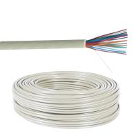 China CPR Eca Composite Wire Communication Security Cable 2x0.22 mm2 Bare Copper Core for sale