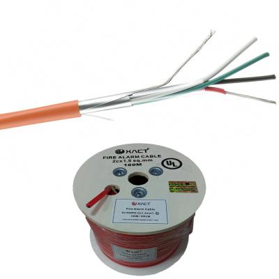 China Shielded Rvs Twisted Pair Fire Alarm Cable 2x1.5mm2 BC/TC PVC LSOH 0.5-2.5mm2 for sale