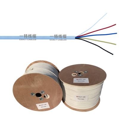 China 4x0.22mm2 Shielded Stranded CCA Conductor PVC Insulation and Jacket CPR Eca Alarm Cable for sale