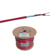 China 2C 1.0mm2 Solid Copper Conductor Red PVC Fire Alarm Cable for Commercial Buildings for sale